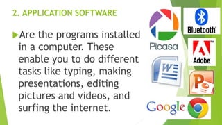 Computer software | PPTX | Operating Systems | Computer Software and Applications
