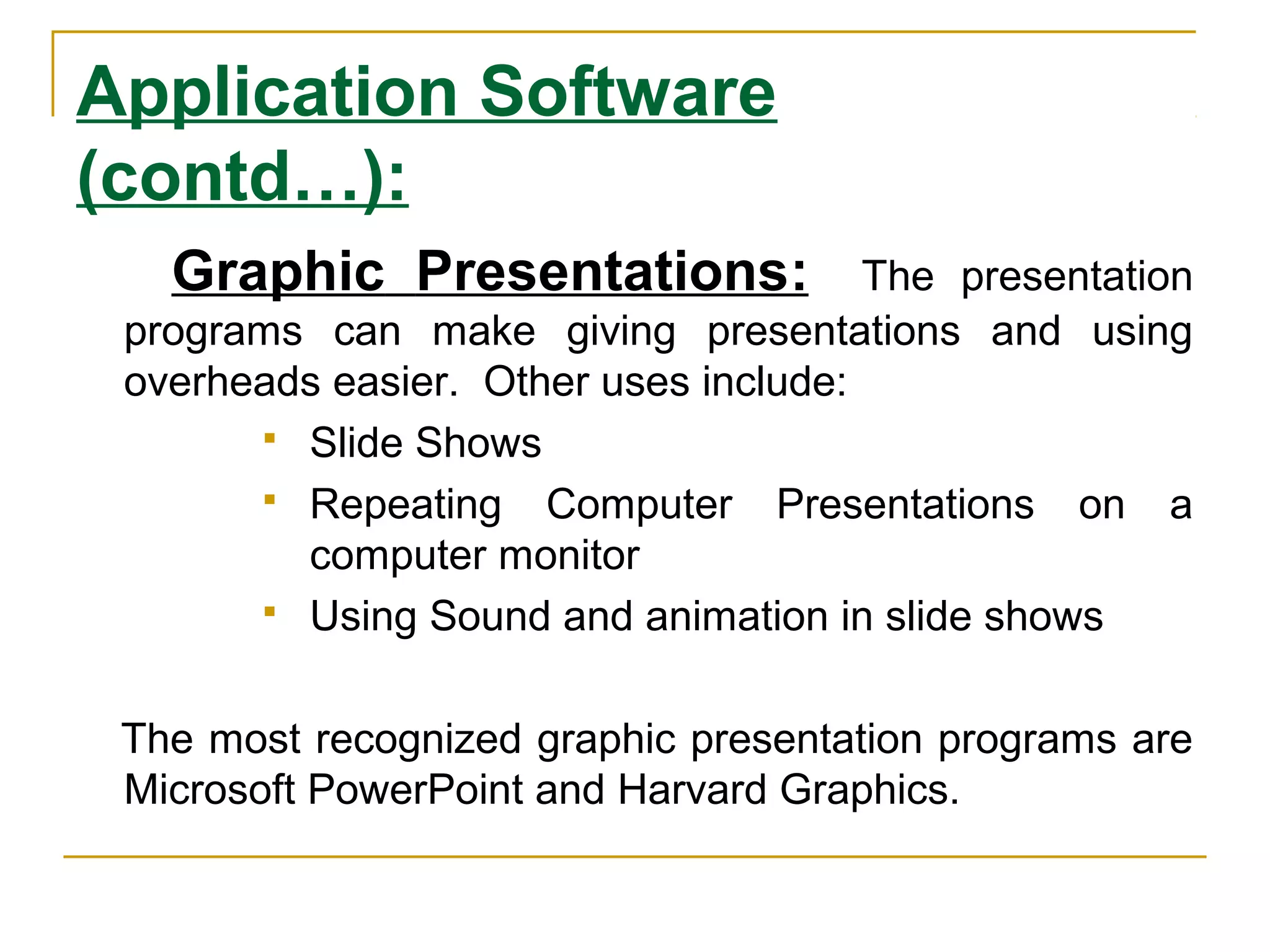Computer software | PPT