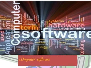Computer Software & It's types. | PPTX