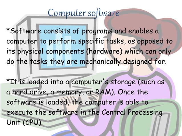 Computer Software & It's types. | PPTX