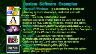 Computer software | PPT | Free Download