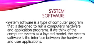 Computer software | PPT