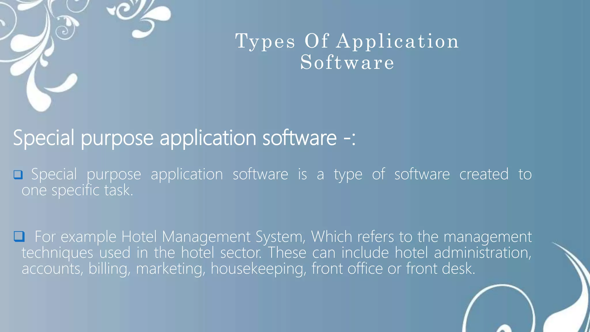Computer software | PPT