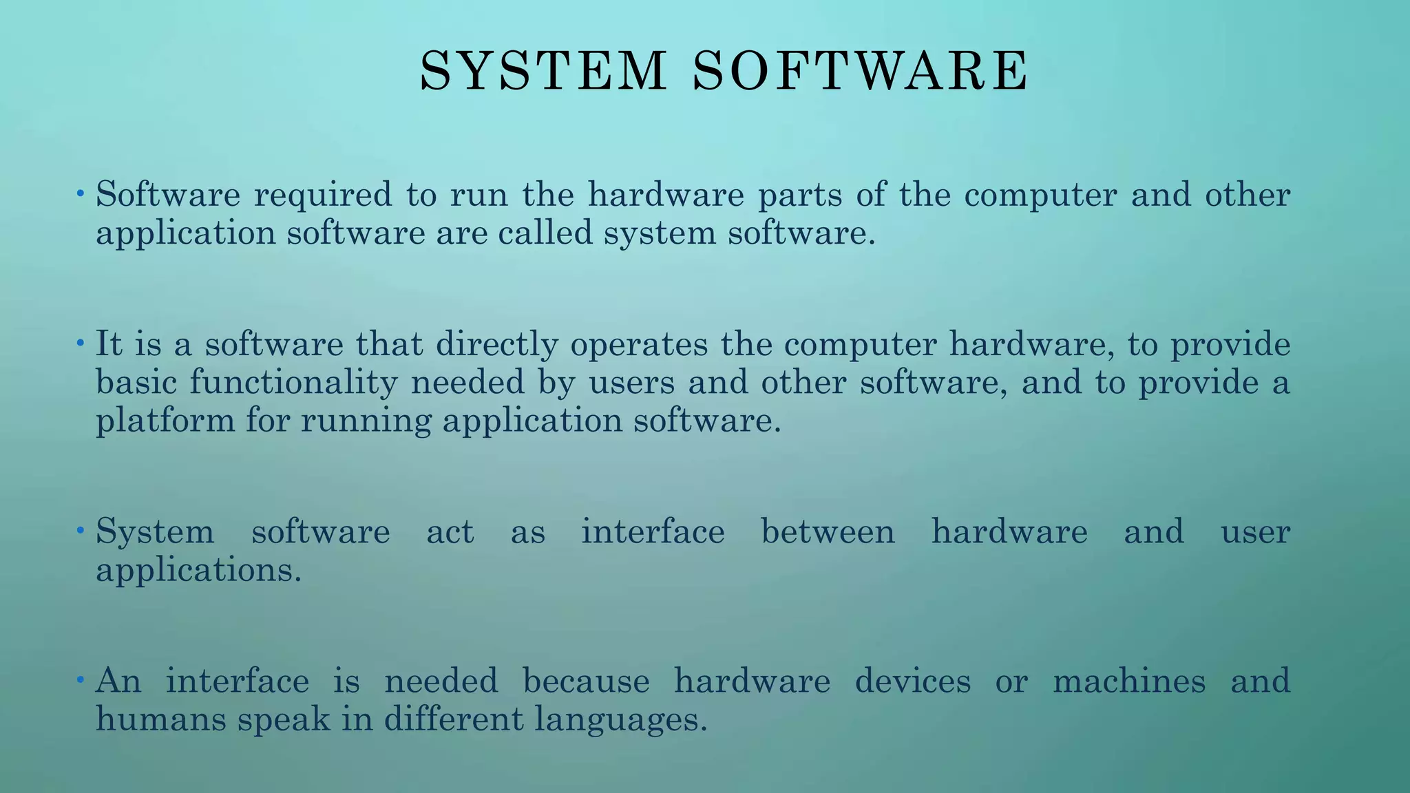 Computer Software Ppt 4229