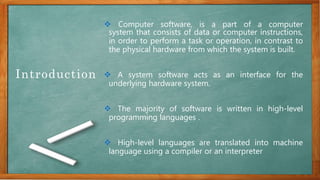 Computer software | PPT
