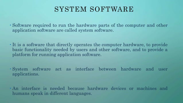 Computer software | PPT
