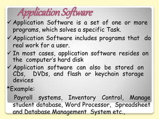 Computer software | PPT