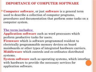 Comprehensive Overview of Computer Software: Types, Importance, and ...