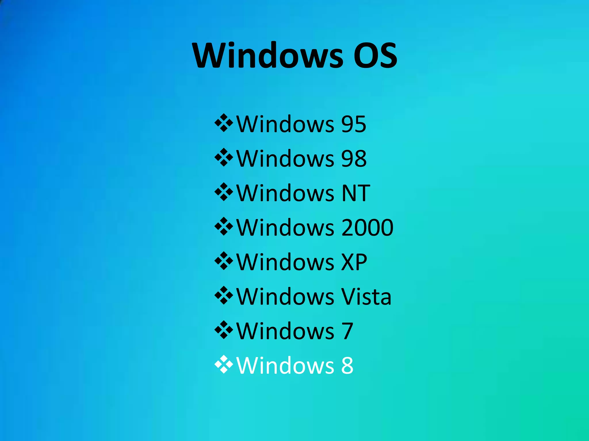 Computer Software - 7th Grade | PPTX