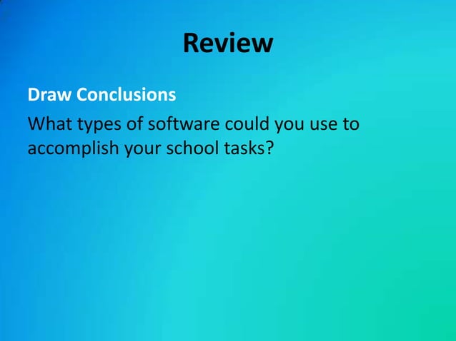 Computer Software - 7th Grade | PPTX | Operating Systems | Computer Software and Applications