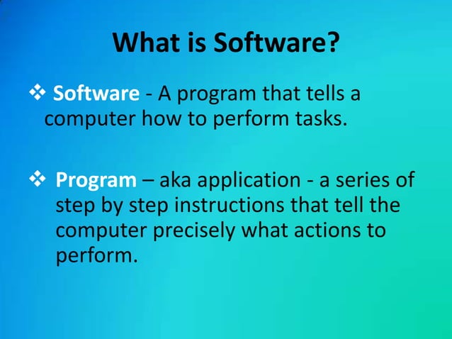 Computer Software - 7th Grade | PPTX | Operating Systems | Computer Software and Applications