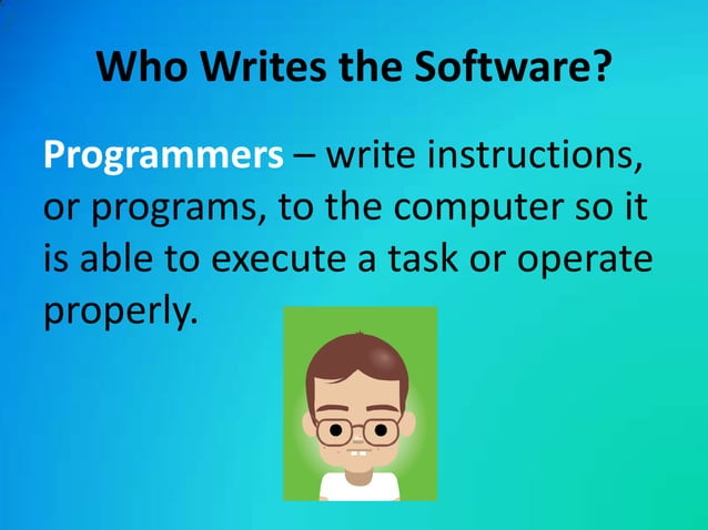 Computer Software - 7th Grade | PPTX | Operating Systems | Computer Software and Applications