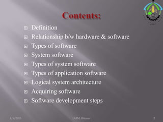 Computer software om prakash lohar | PPT