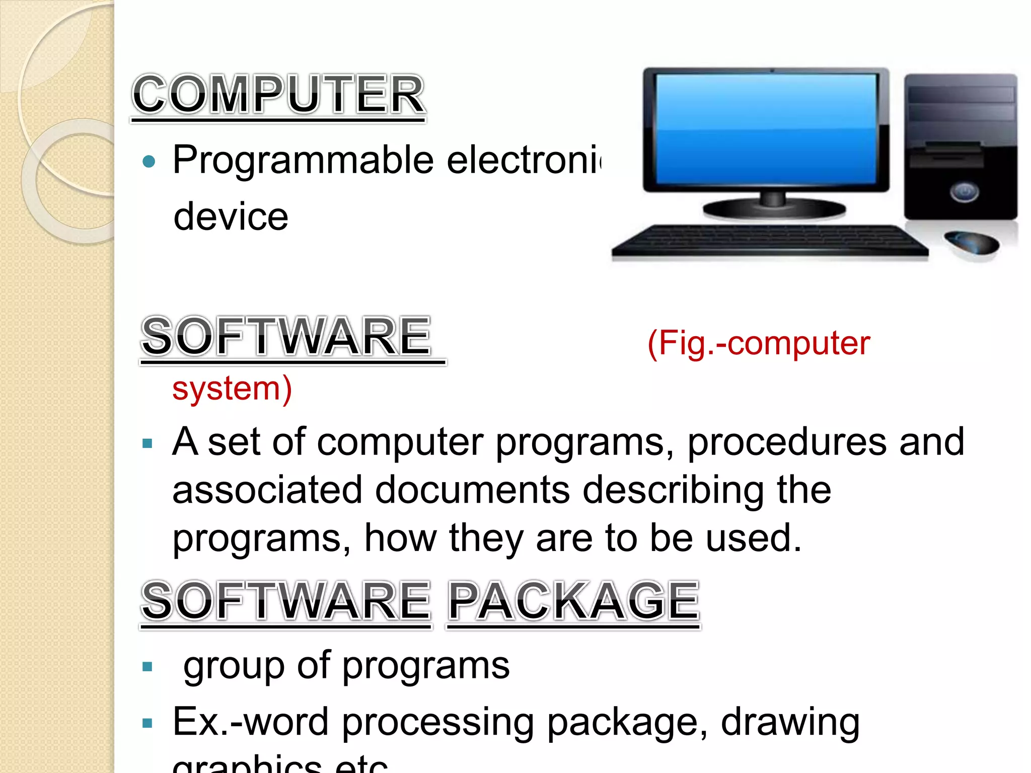 Computer software | PPTX