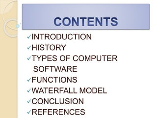 Computer software | PPTX