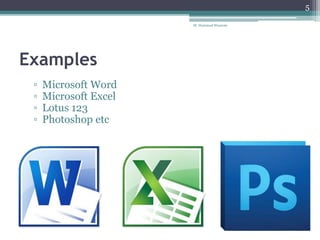 Types Of Computer Software Examples