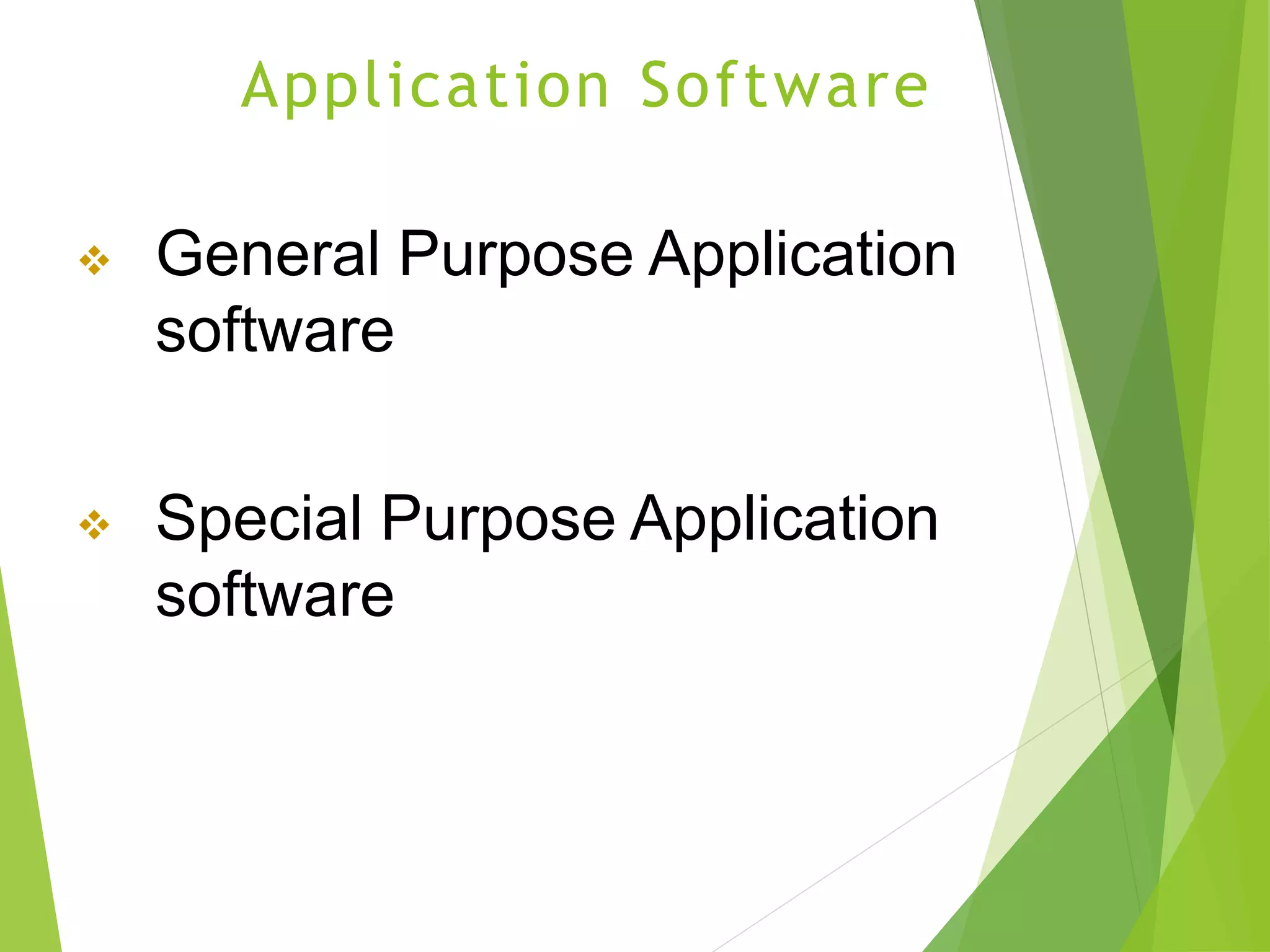 Computer Software Lecture Ppt