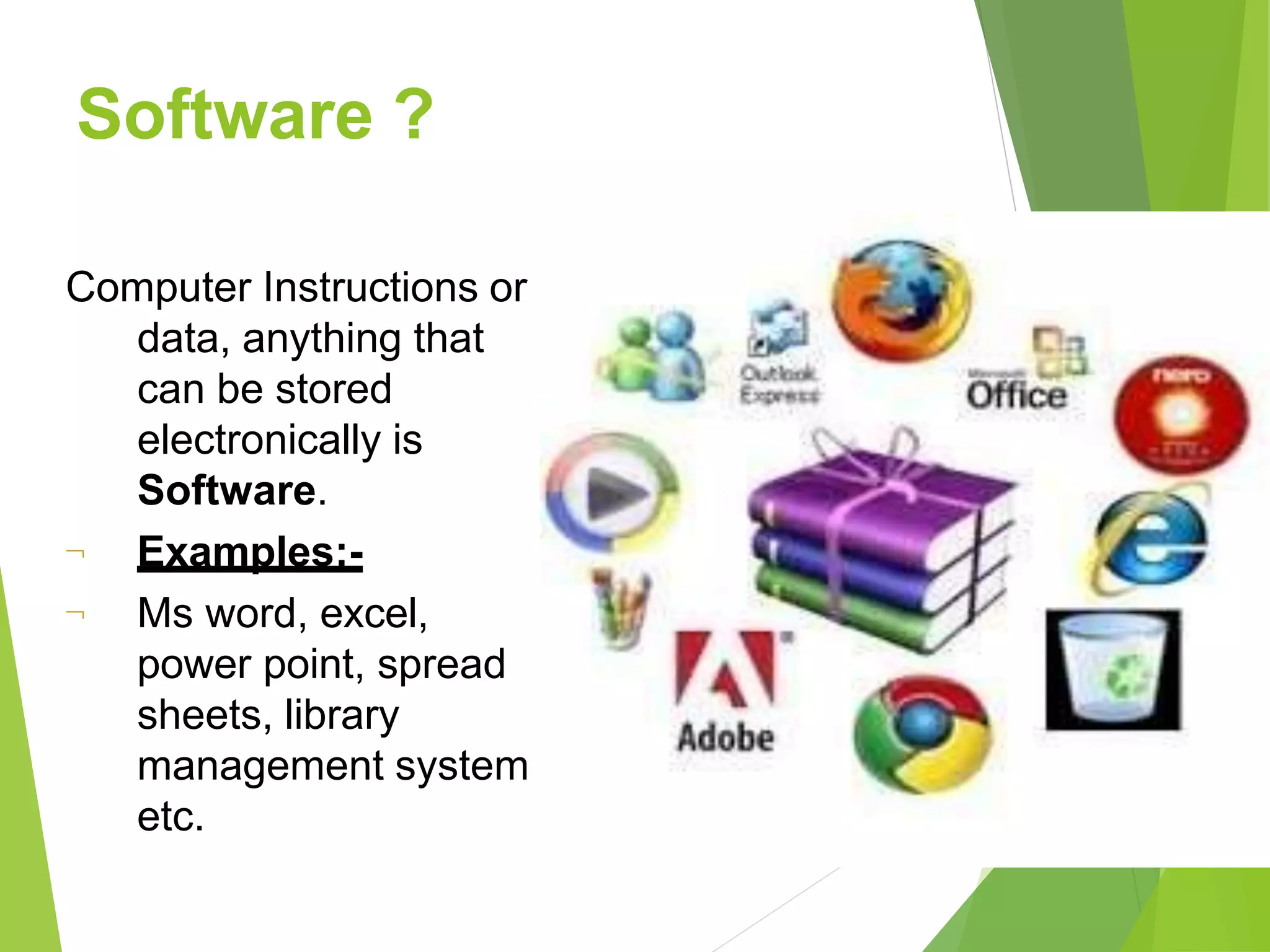 Computer Software Lecture Ppt