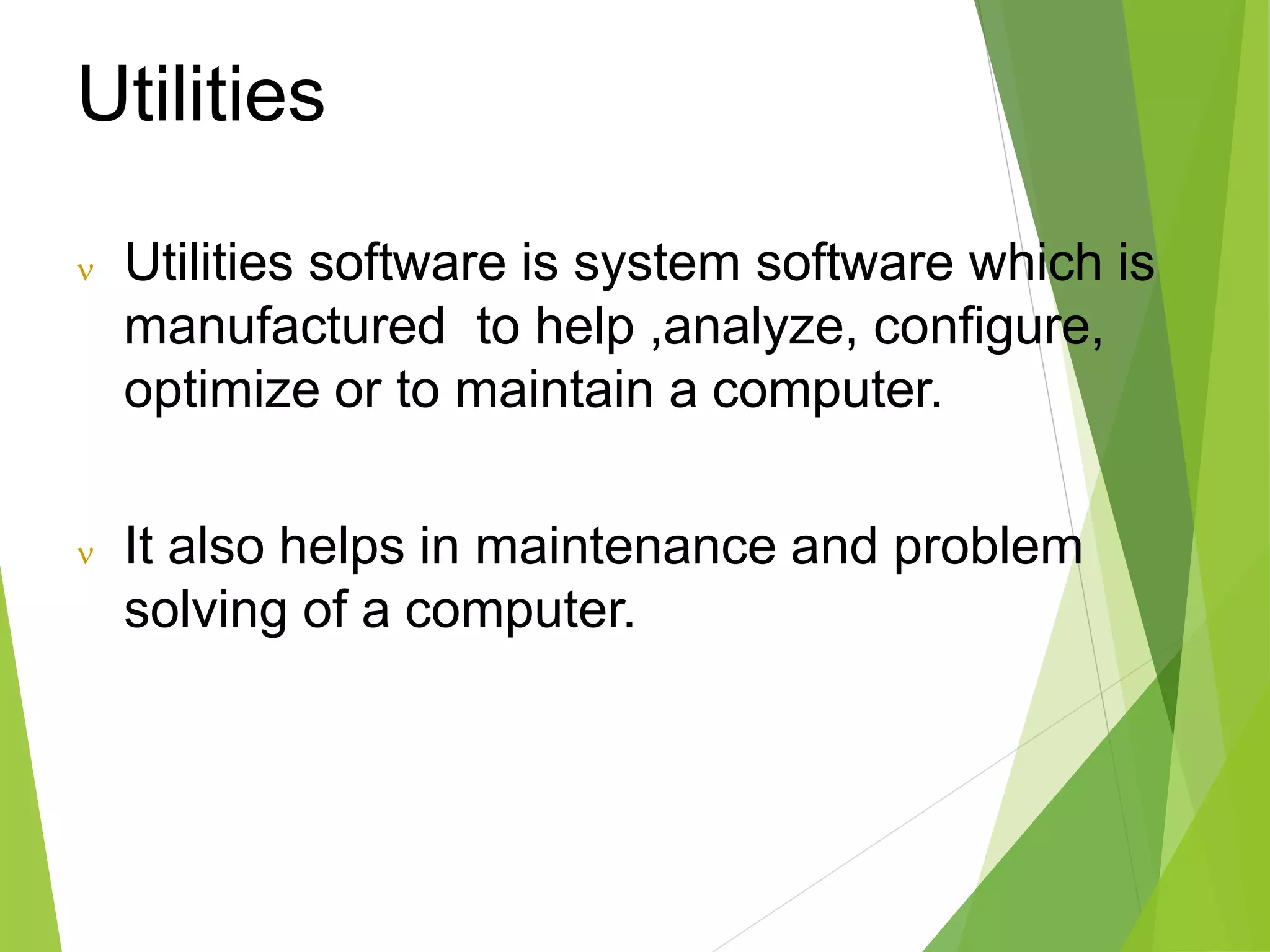 Computer Software Lecture Ppt