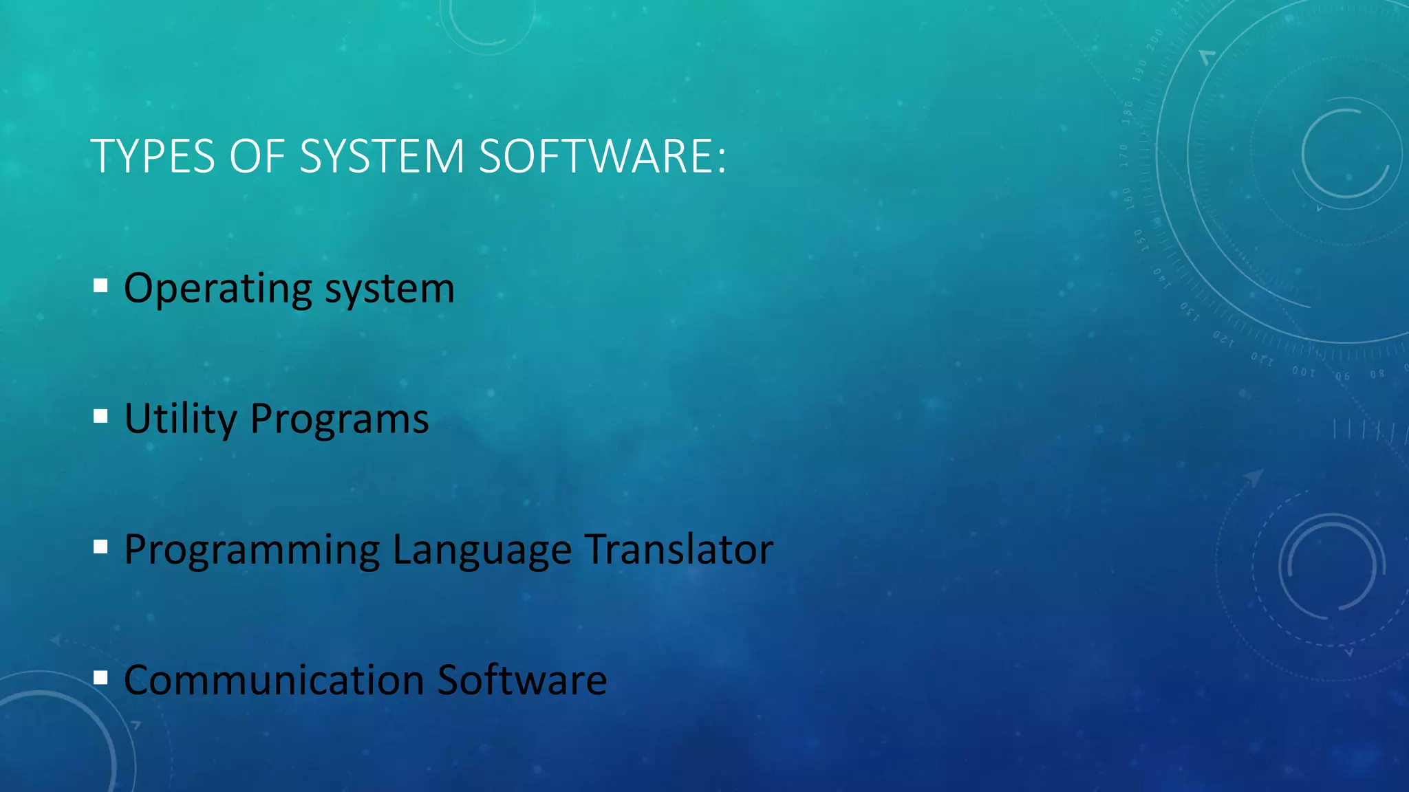 Computer software | PPT