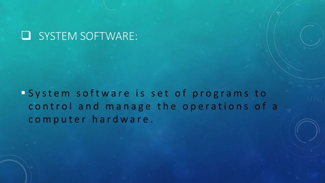 Computer software | PPT | Free Download