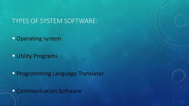 Computer software | PPT