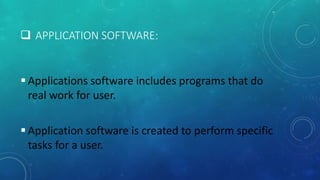 Computer software | PPT