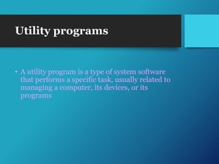 Types of Computer softwares | PPT