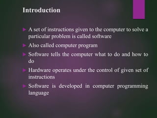 Computer softwre | PPT