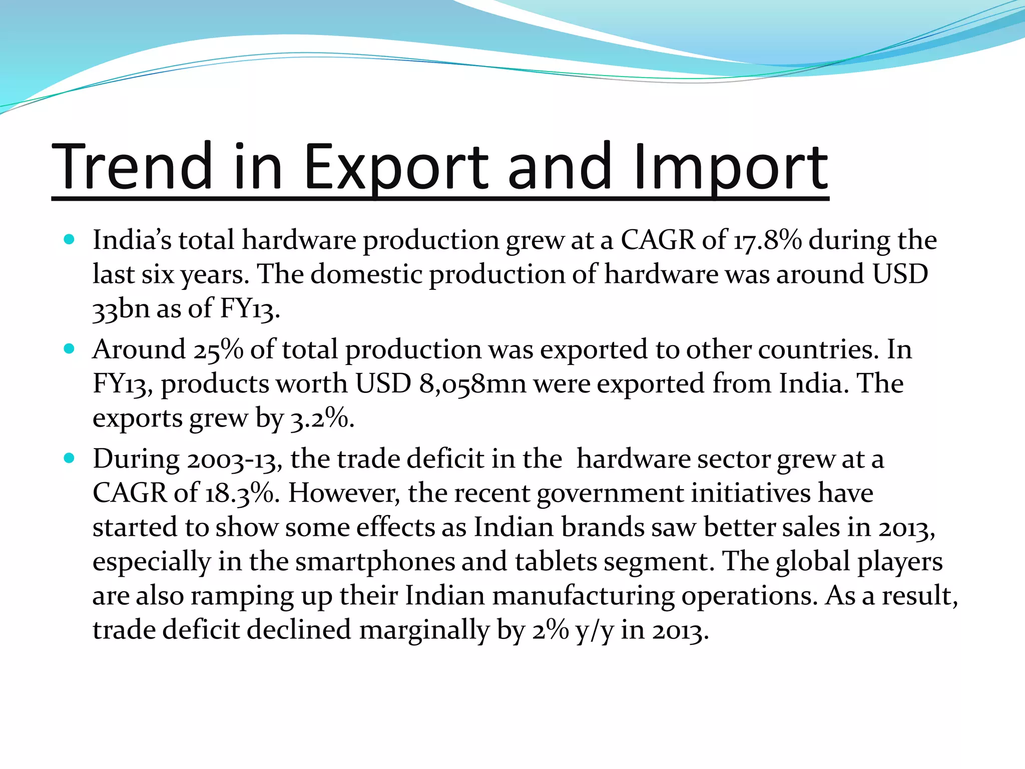 Computers & peripherals sector | PPTX