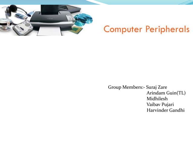 Computers & peripherals sector | PPT