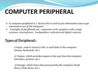 Computers & peripherals sector | PPTX