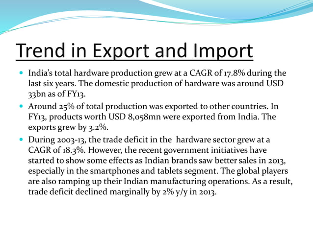 Computers & peripherals sector | PPT