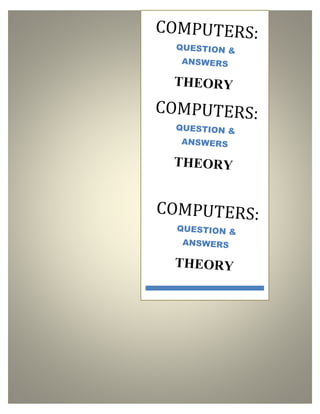 Computers: Questions & Answers Theory | PDF