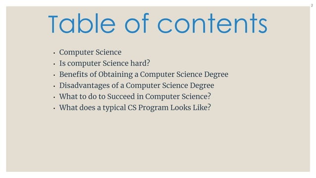 Computers Science Degree Pros And Cons | PPT
