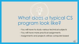 Computers Science Degree Pros And Cons | PPT