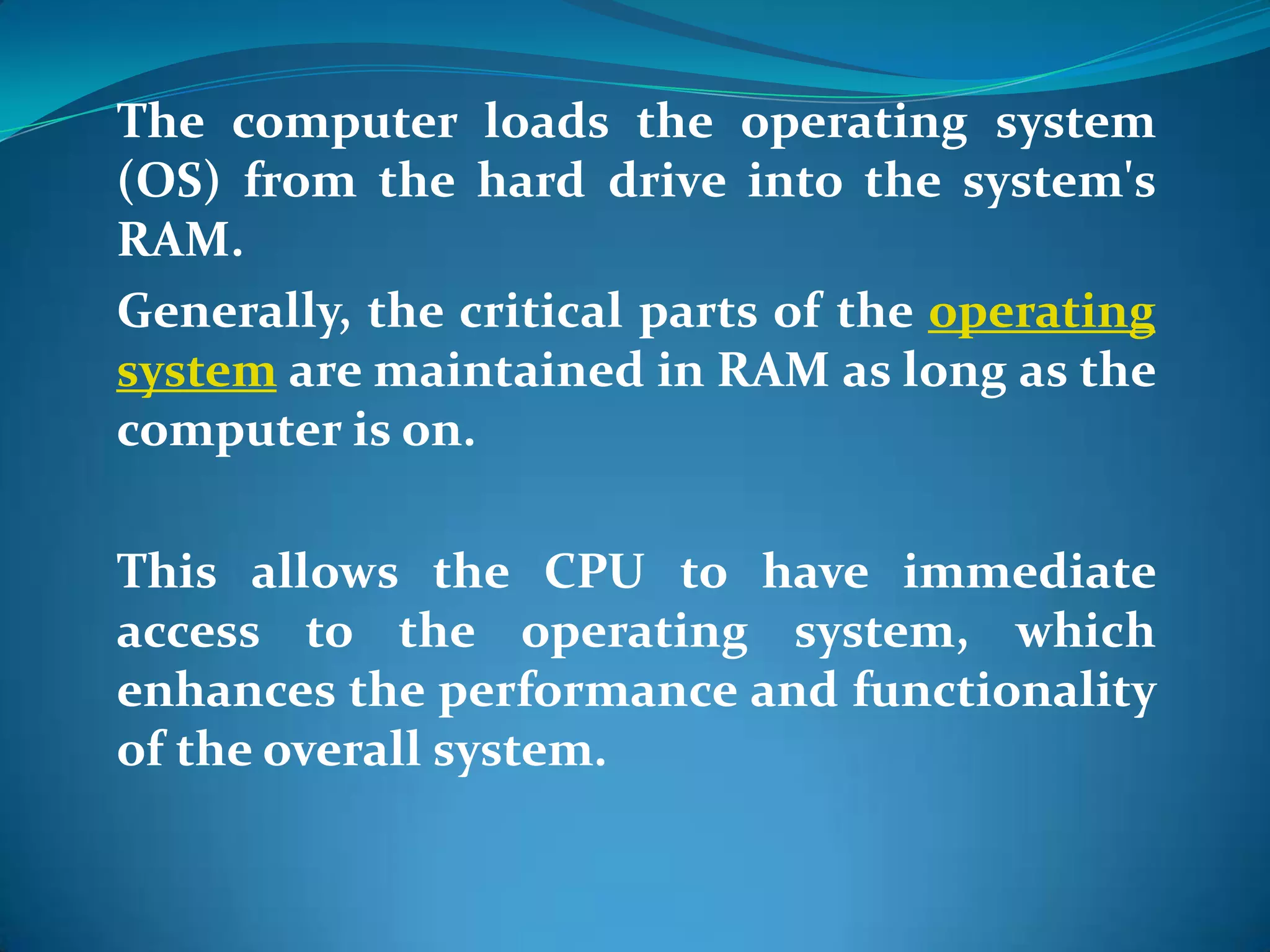 Computer start up process | PPTX