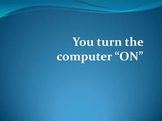 Computer start up process | PPTX