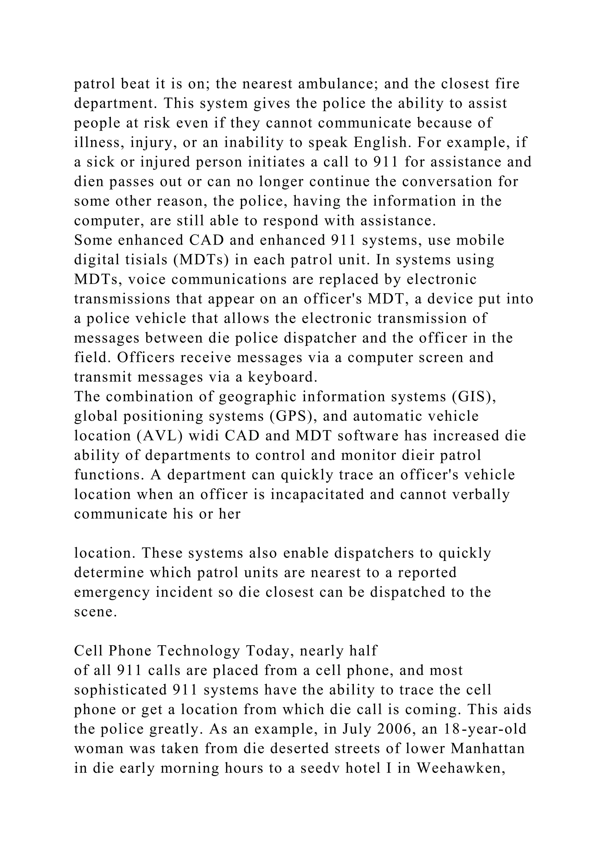 Computers, Technology,andCriminalistics inPolicingAfte.docx