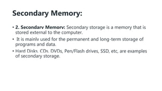 computer storage and benifits uesd and .pptx