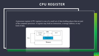 Computer storage & type of storage. | PPTX