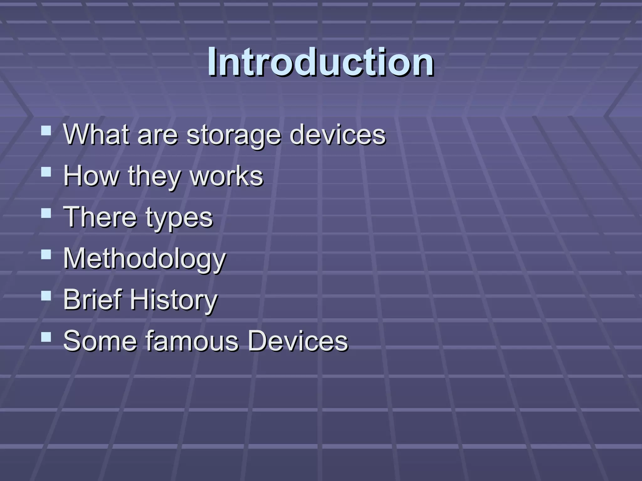 Computer storage devices | PPT