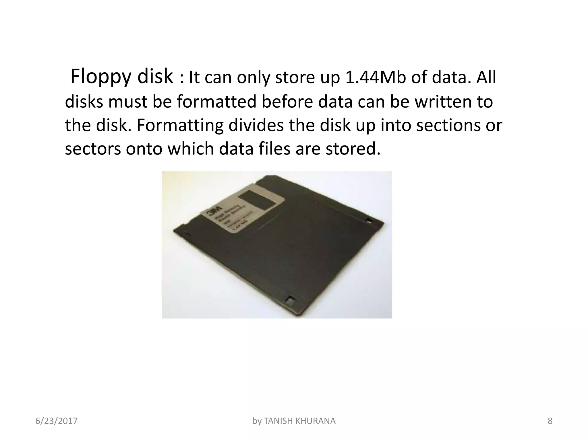Computer storage devices | PPTX