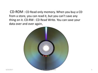Computer storage devices | PPTX