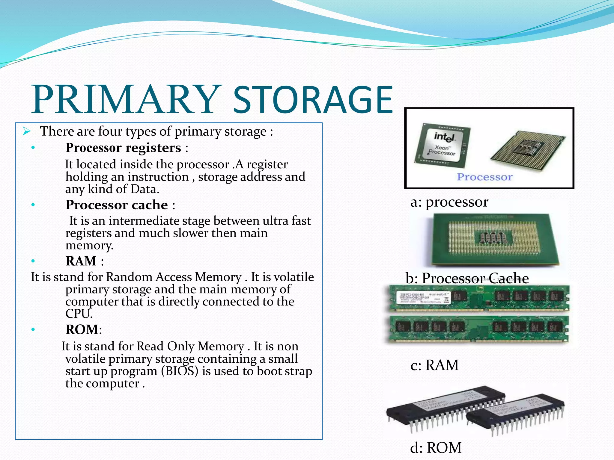 Computer storage & devices | PPTX