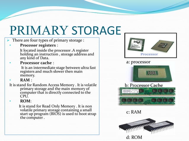 Computer storage & devices | PPTX