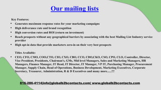 Computer storage equipment email leads | PPT