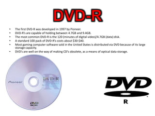 Computer Storage Options Changed 3 | PPT