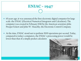 Computer story | PPTX