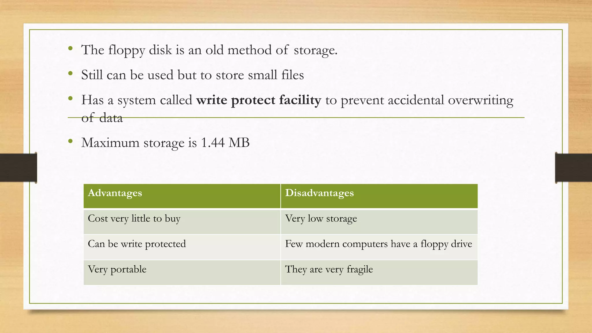 Computer studies floppy disk | PPT
